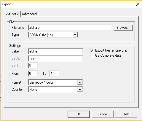 Programming Game Boy Games using GBDK: Part 3, Using GBTD and GBMB ...