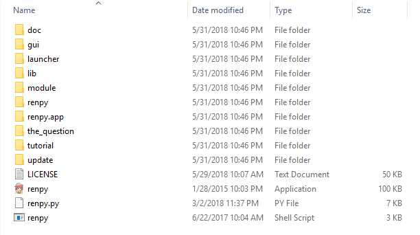 Working with Ren’Py: Part 1: Downloading and Configuring – Digital Ephemera