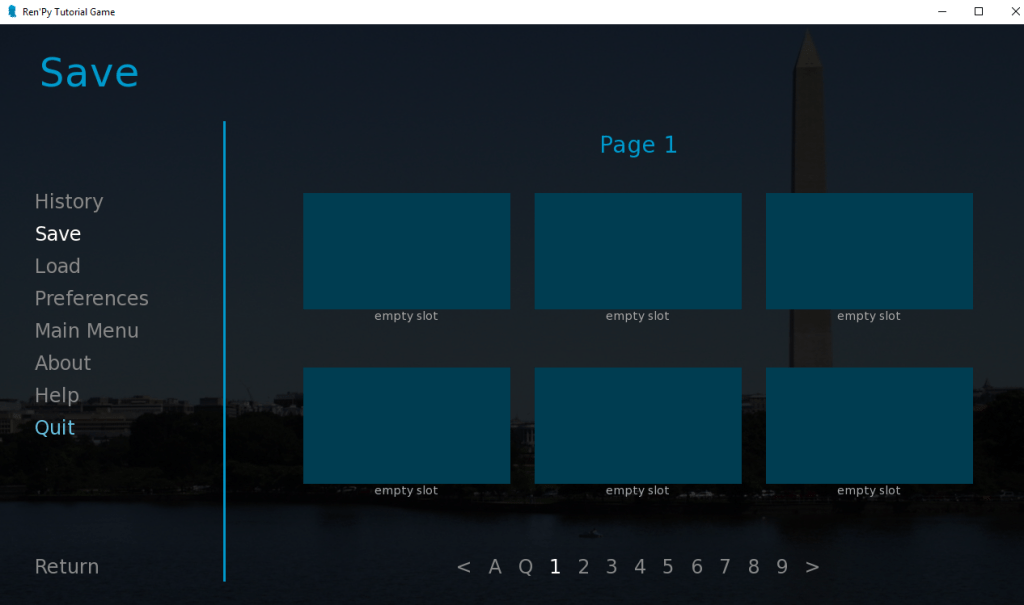 Working with Ren’Py: Part 1: Downloading and Configuring – Digital Ephemera