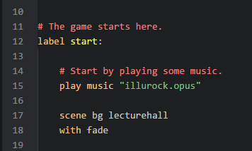 Working with Ren’Py: Part 4: Menus, Labels, and Jumps – Digital Ephemera
