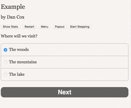 Learning ChoiceScript: Part 3: Scenes – Digital Ephemera