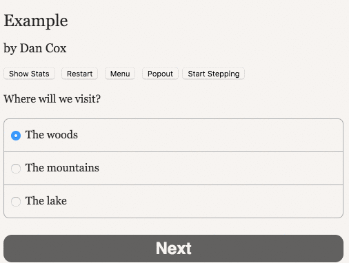 Learning ChoiceScript: Part 3: Scenes – Digital Ephemera