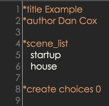 Learning ChoiceScript: Part 4: Using Variables – Digital Ephemera