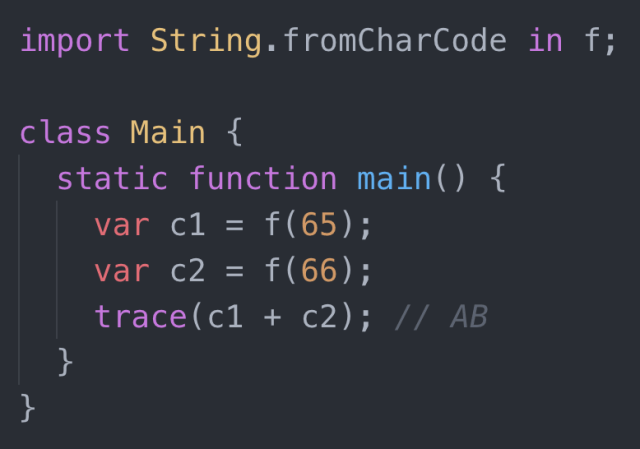 Using Haxe: Part 2: Importing – Digital Ephemera