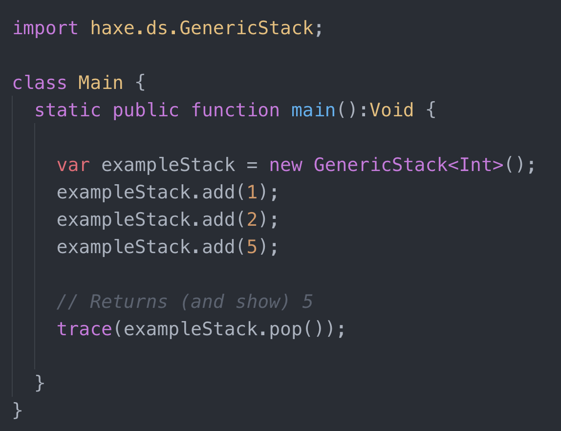 Using Haxe: Part 4: Data Structures – Digital Ephemera