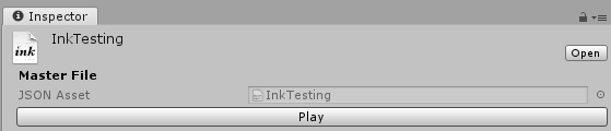 Unity + Ink: Part 1: Importing and Testing – Digital Ephemera